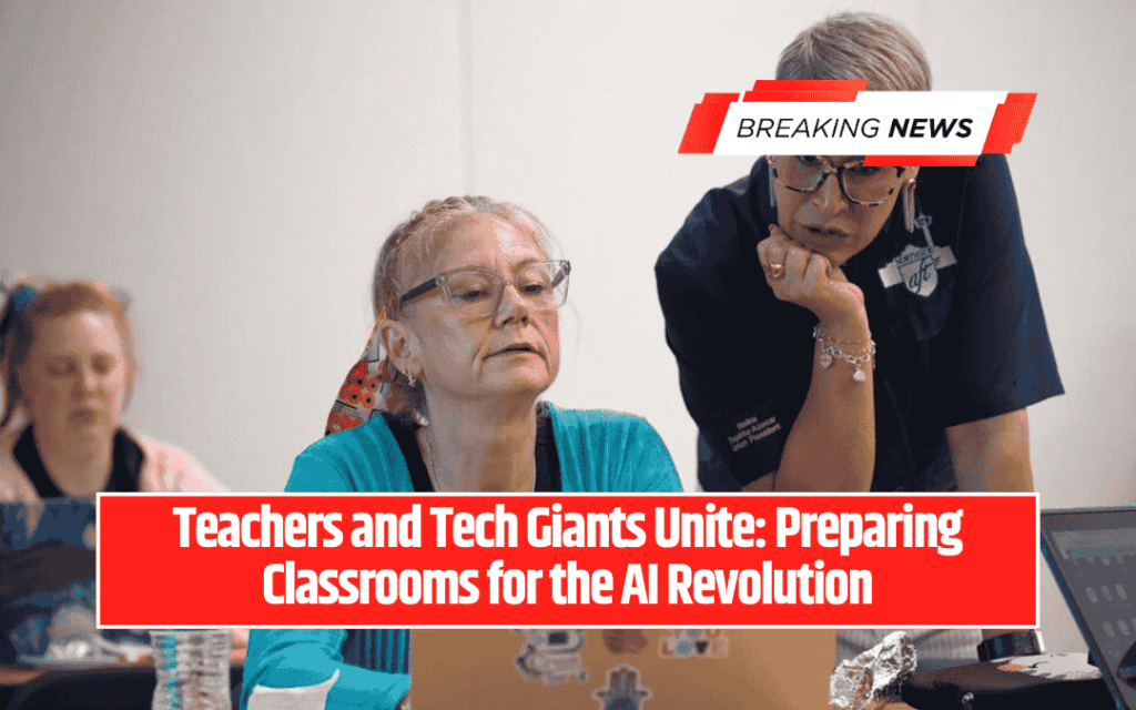Teachers and Tech Giants Unite: Preparing Classrooms for the AI Revolution